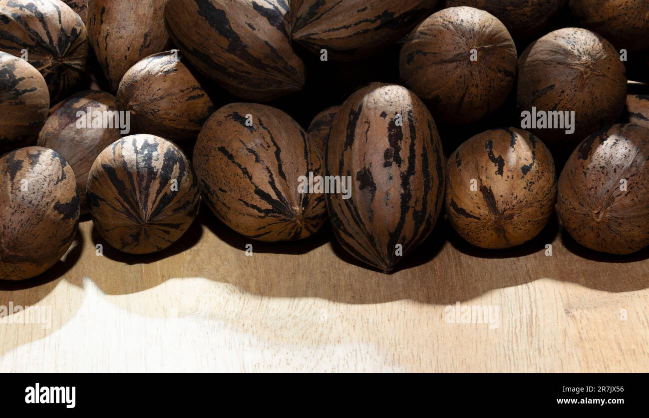 Pecans still in the shell hi-res stock photography and images - Alamy