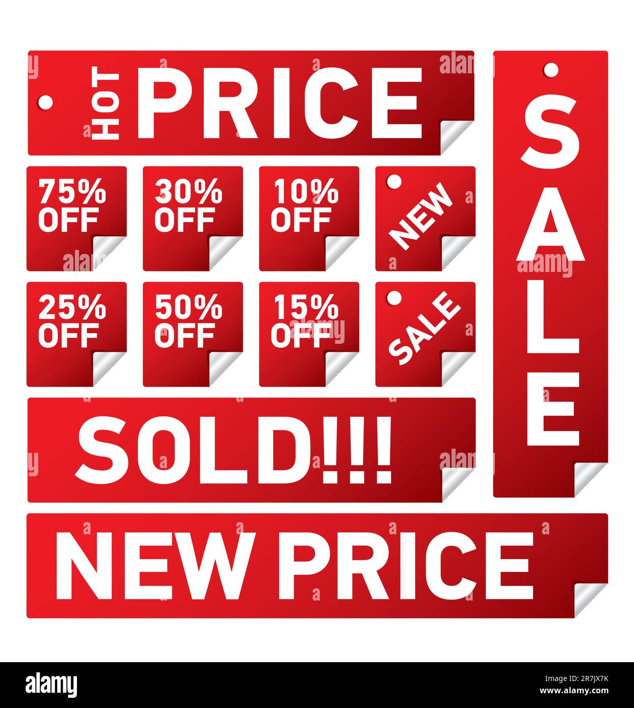 Ticket off Stock Vector Images - Alamy