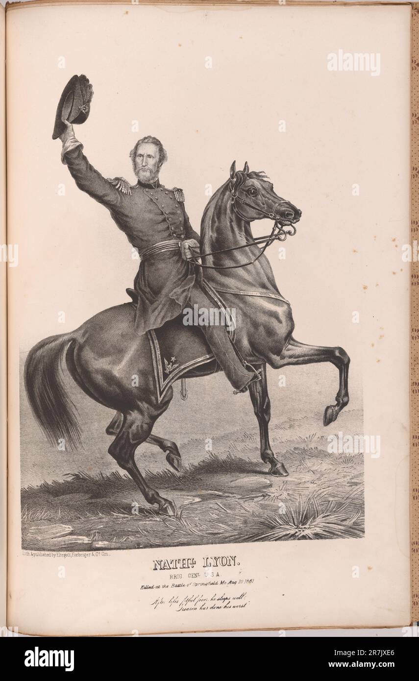 Nathaniel Lyon c. 1862-1864 Stock Photo - Alamy