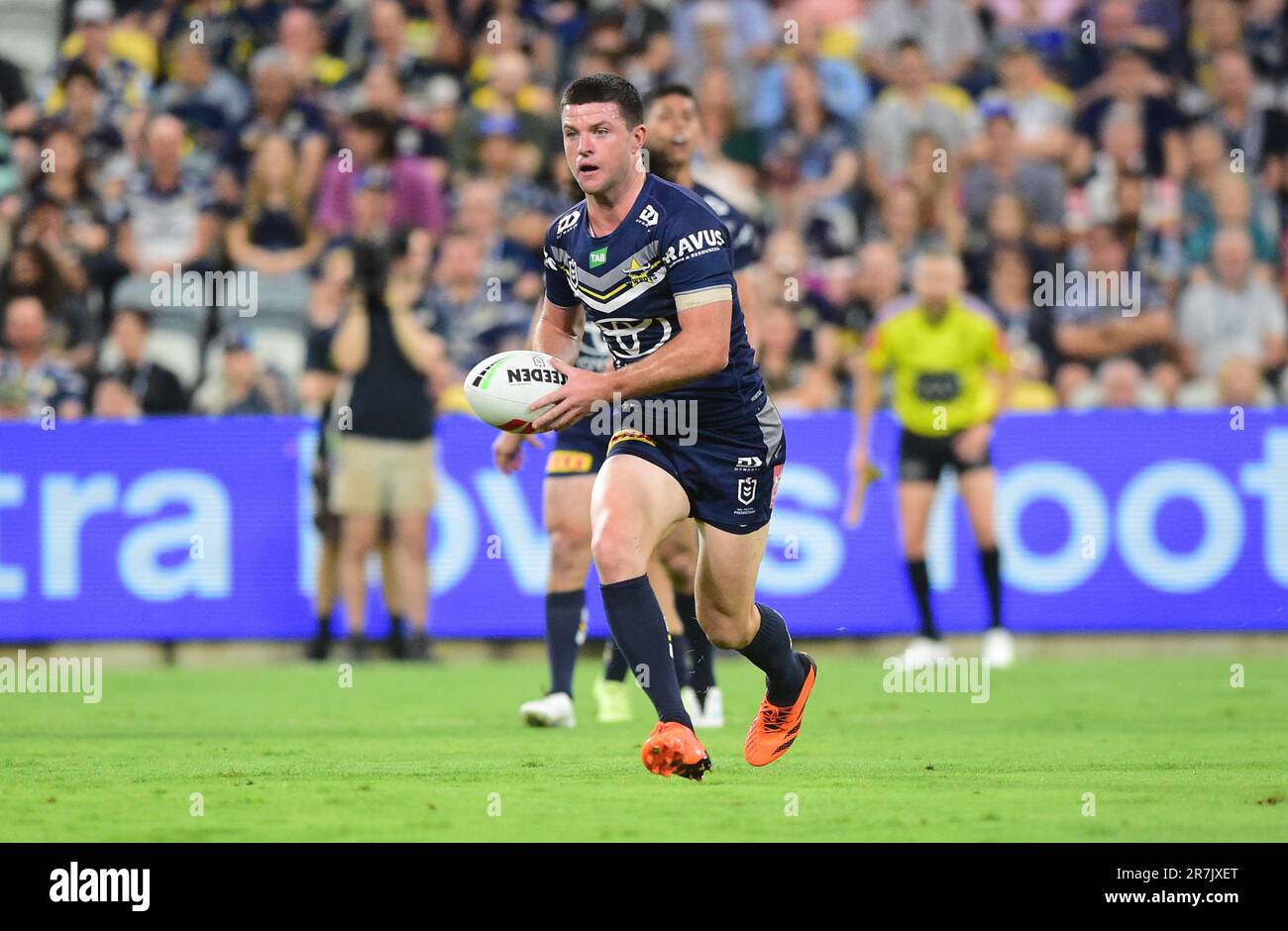 Townsville, Australia. 16th June, 2023. Chad Townsend of the Cowboys ...