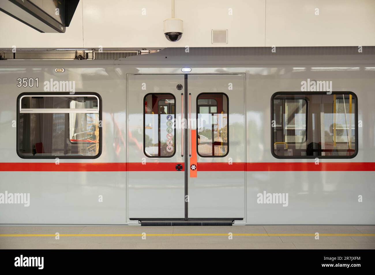 Vienna, Austria. 16 June 2023. New subway train „X-Wagen“ being introduced by Wiener Linien for ...