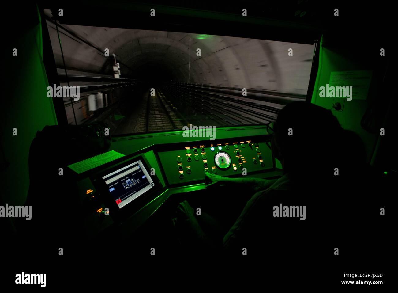 Vienna, Austria. 16 June 2023. New subway train „X-Wagen“ being introduced by Wiener Linien for ...