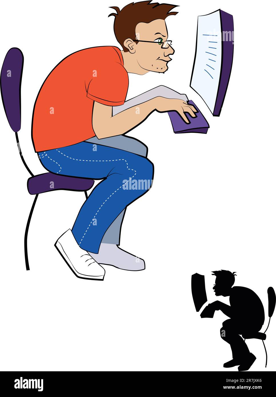 Vector illustration of a Programmer Stock Vector Image & Art - Alamy Vector illustration of a Programmer Stock Vector Image & Art - Alamy