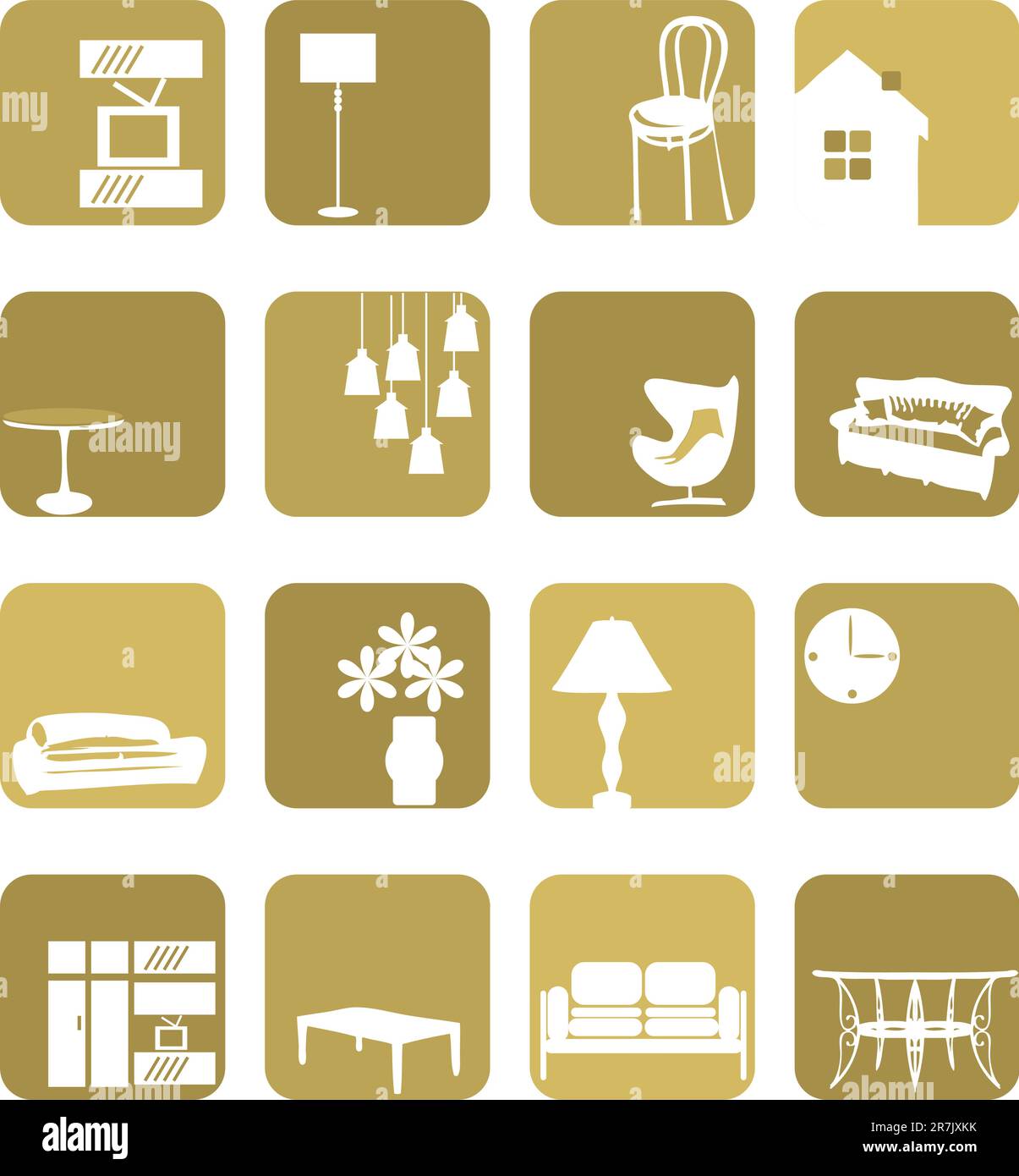 Cute sign interior Stock Vector Images - Alamy