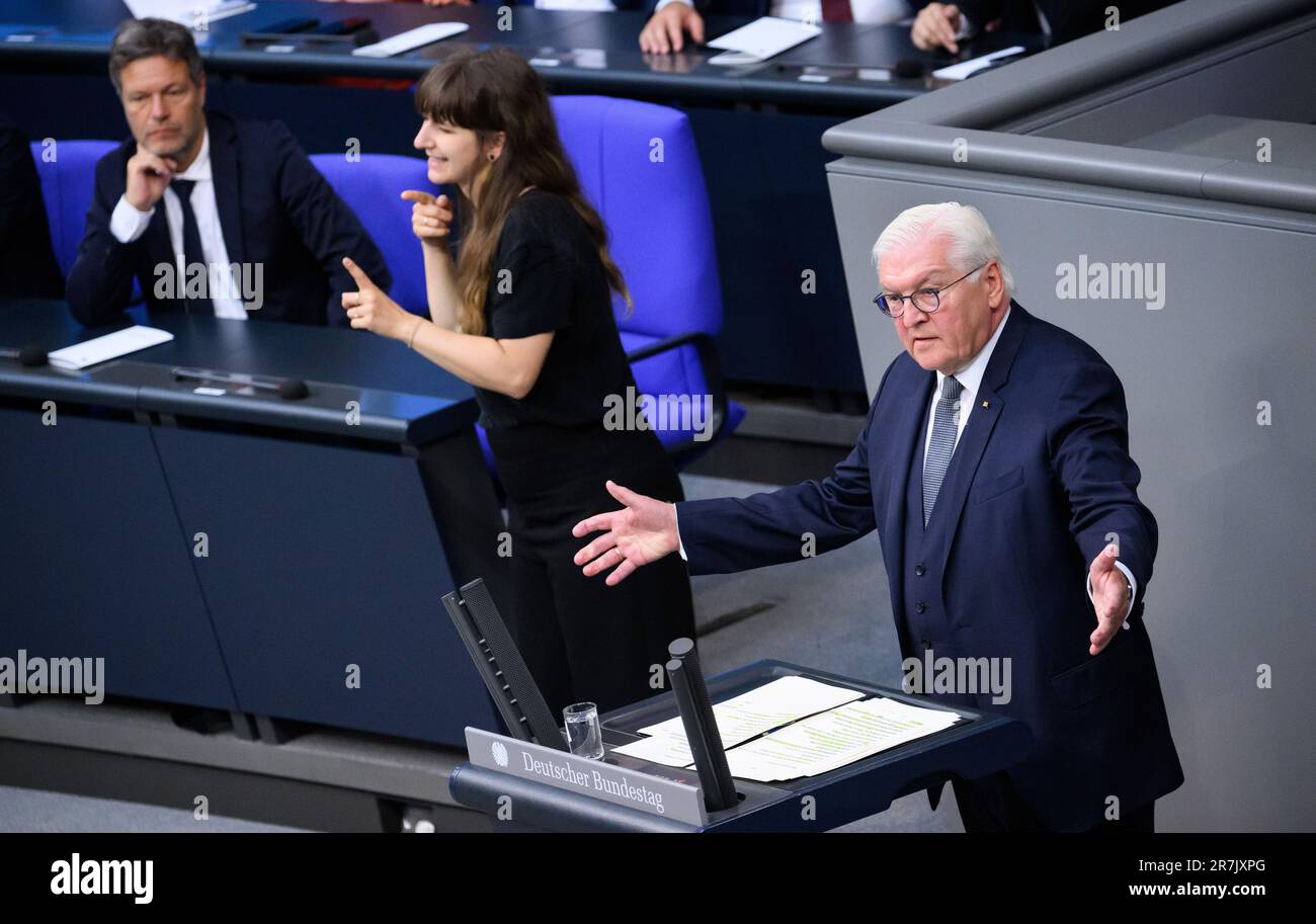 Berlin, Germany. 16th June, 2023. German President Frank-Walter ...
