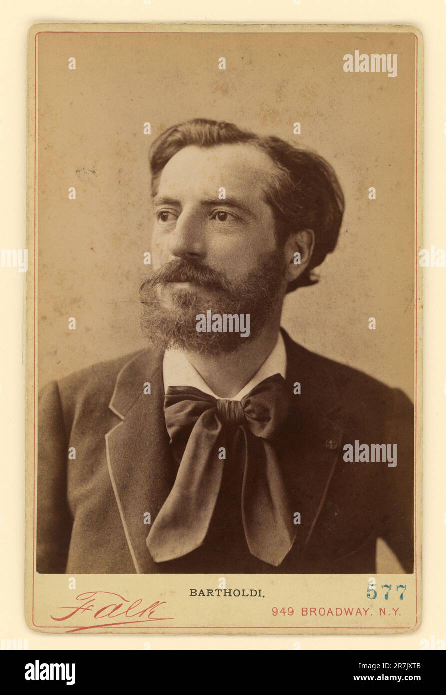 Frederic Auguste Bartholdi 1876 Stock Photo - Alamy