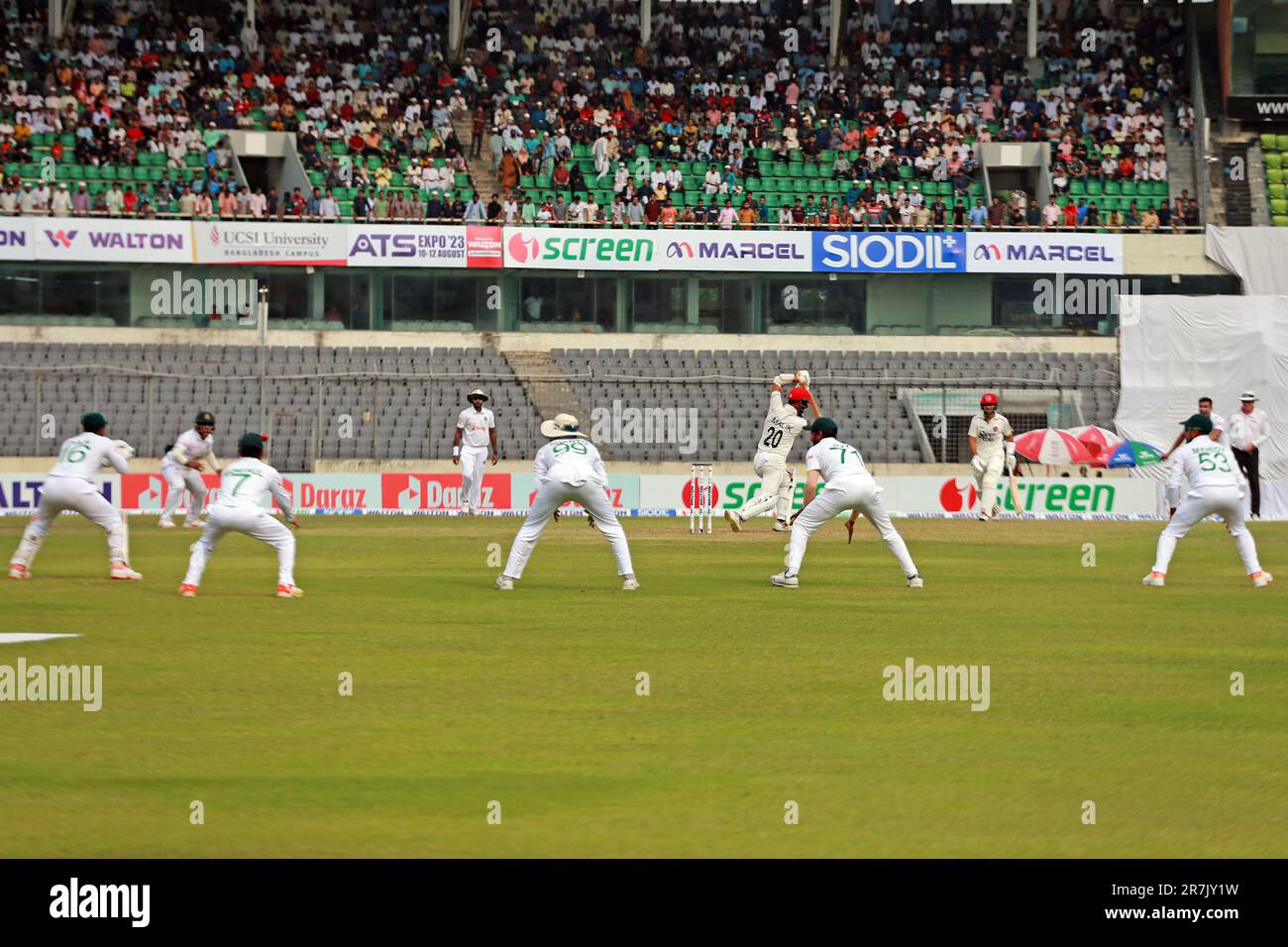 Bangladesh-Afghanistan alone Test match day three at the Sher-e-Bangla ...