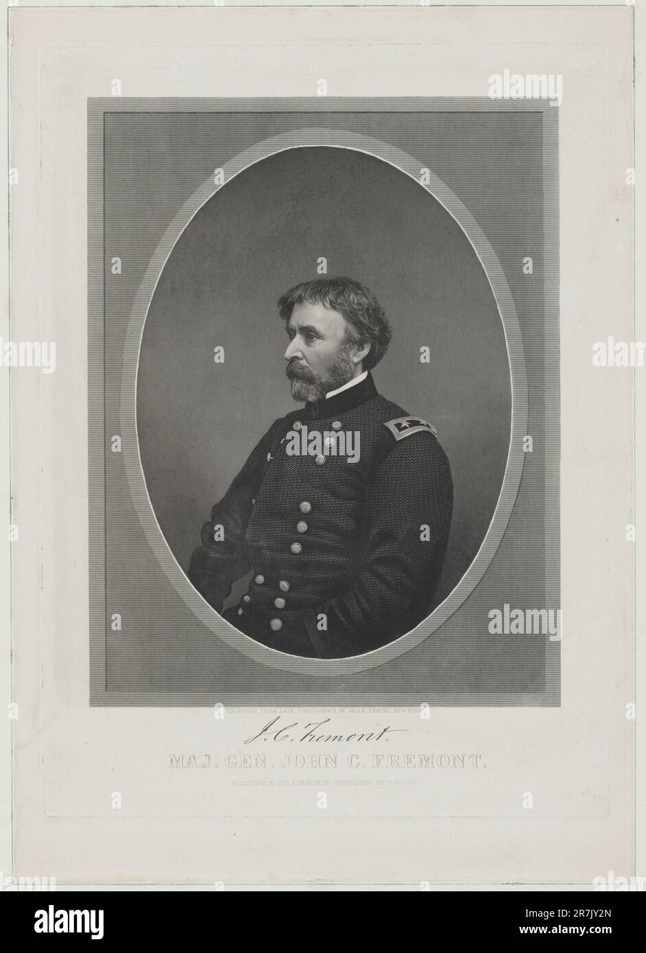 John Charles Fremont c. 1865 Stock Photo - Alamy