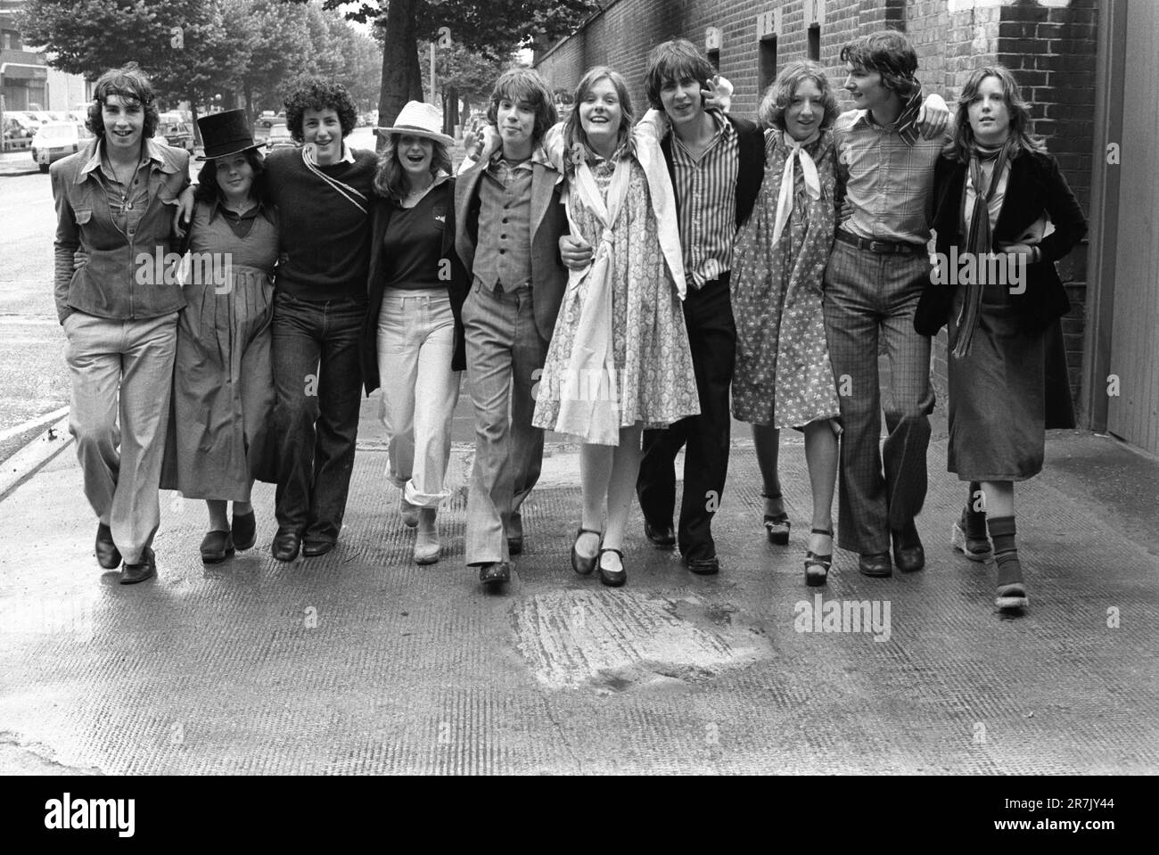 London teenagers 1978 hi-res stock photography and images - Alamy