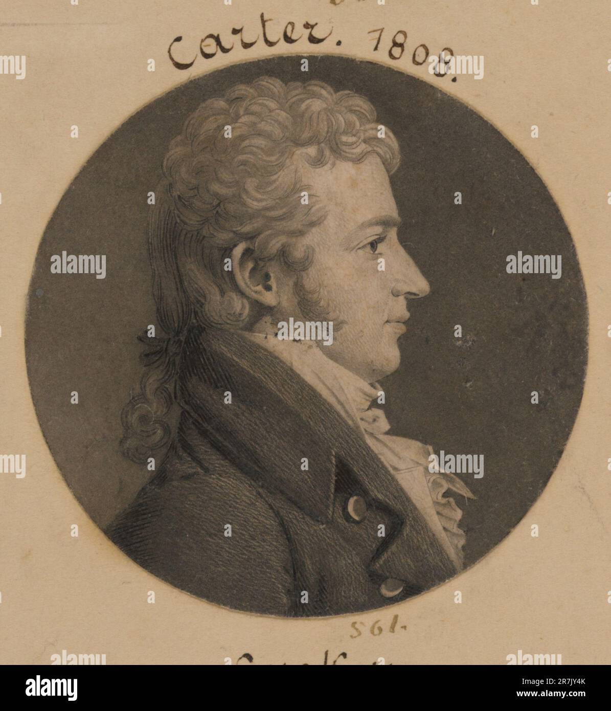 Bernard Moore Carter 1808 Stock Photo - Alamy