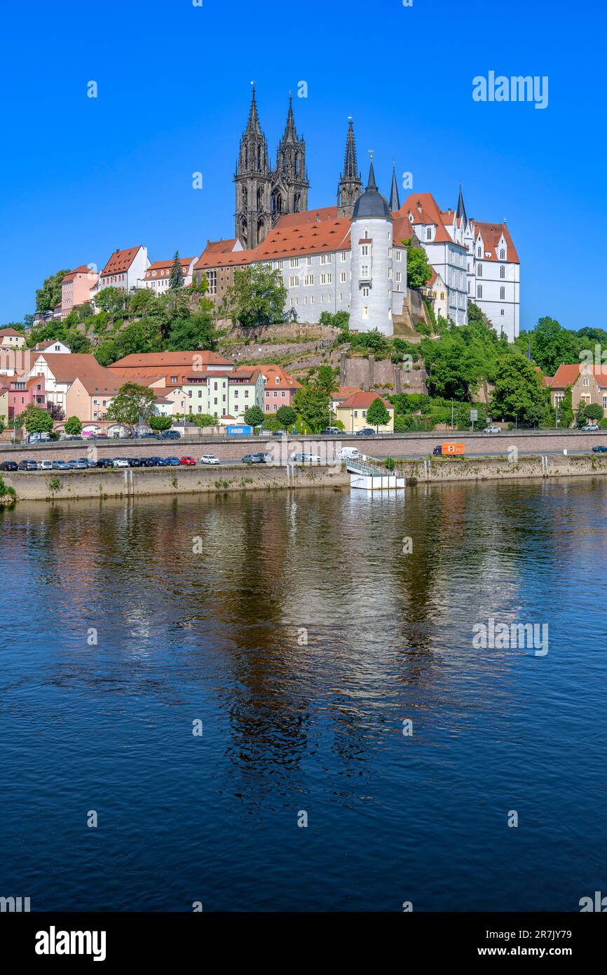 Iconic Meissen with Albrechtsburg Castle (Albrechtsburg Meissen) and ...