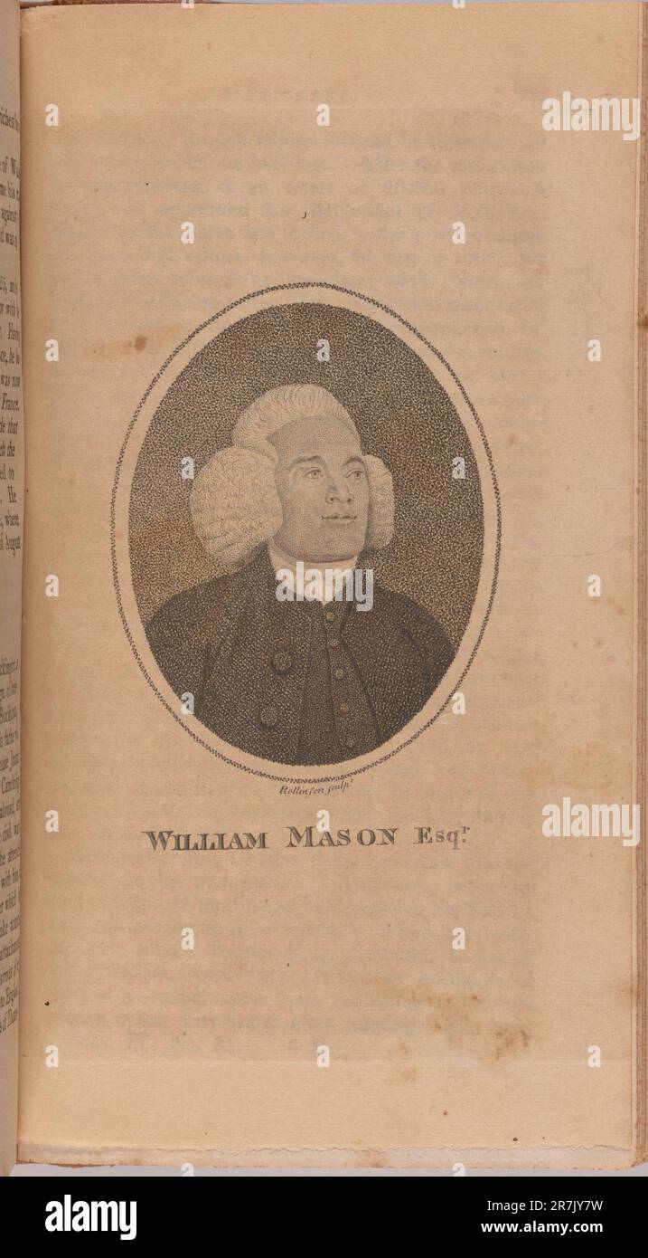 William Mason c. 1801 Stock Photo - Alamy