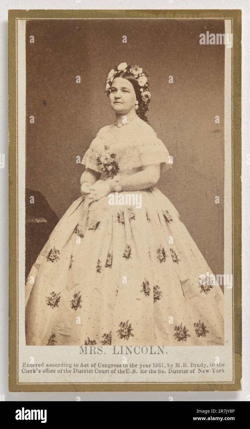 Mary todd lincoln first lady hi-res stock photography and images - Alamy