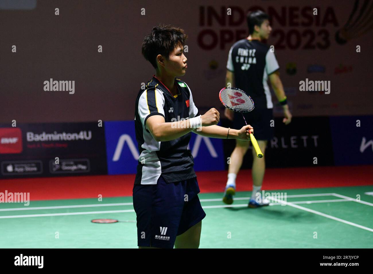 Jakarta, Indonesia. 16th June, 2023. China's Feng Yanzhe/Huang Dongping ...