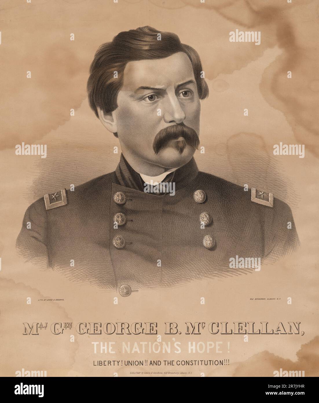George mcclellan major hi-res stock photography and images - Alamy