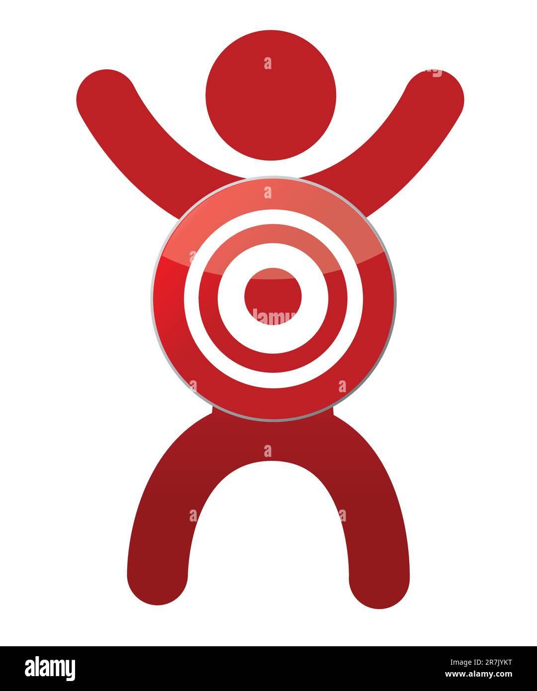 Human Target Clip Art