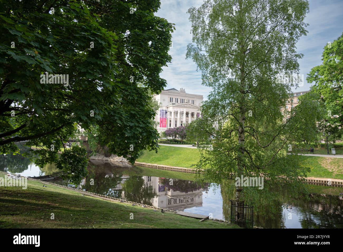 Riga garden hi-res stock photography and images - Alamy