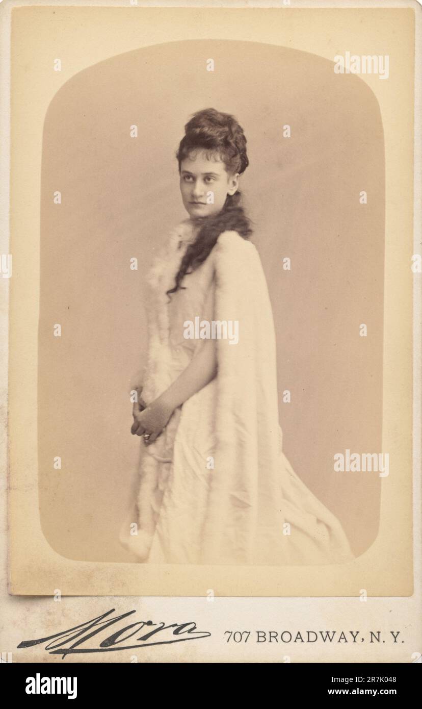 Adele Belgarde c. 1880-1885 Stock Photo - Alamy