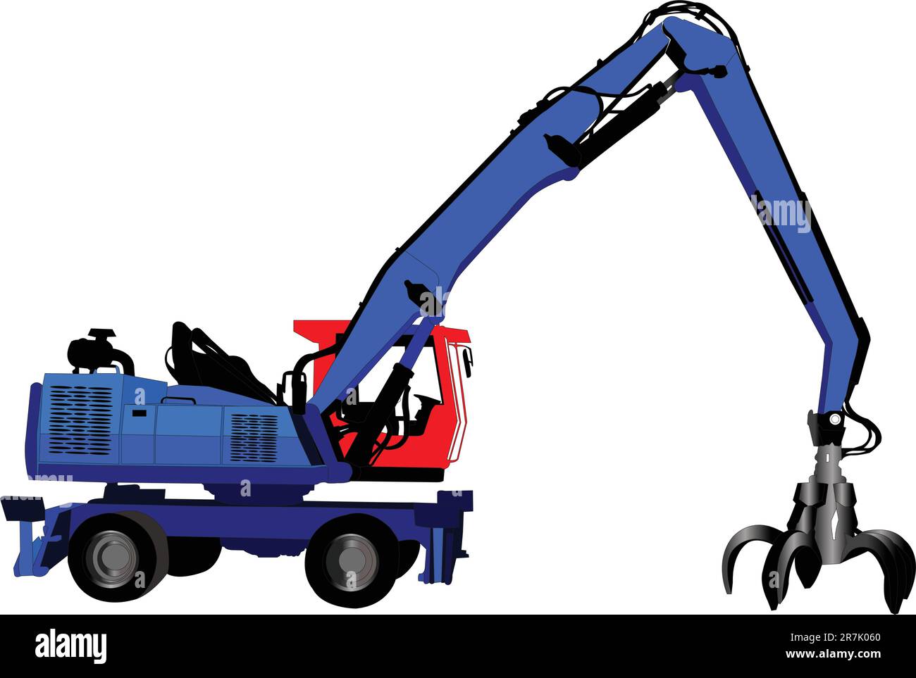 illustration of loader - vector Stock Vector Image & Art - Alamy