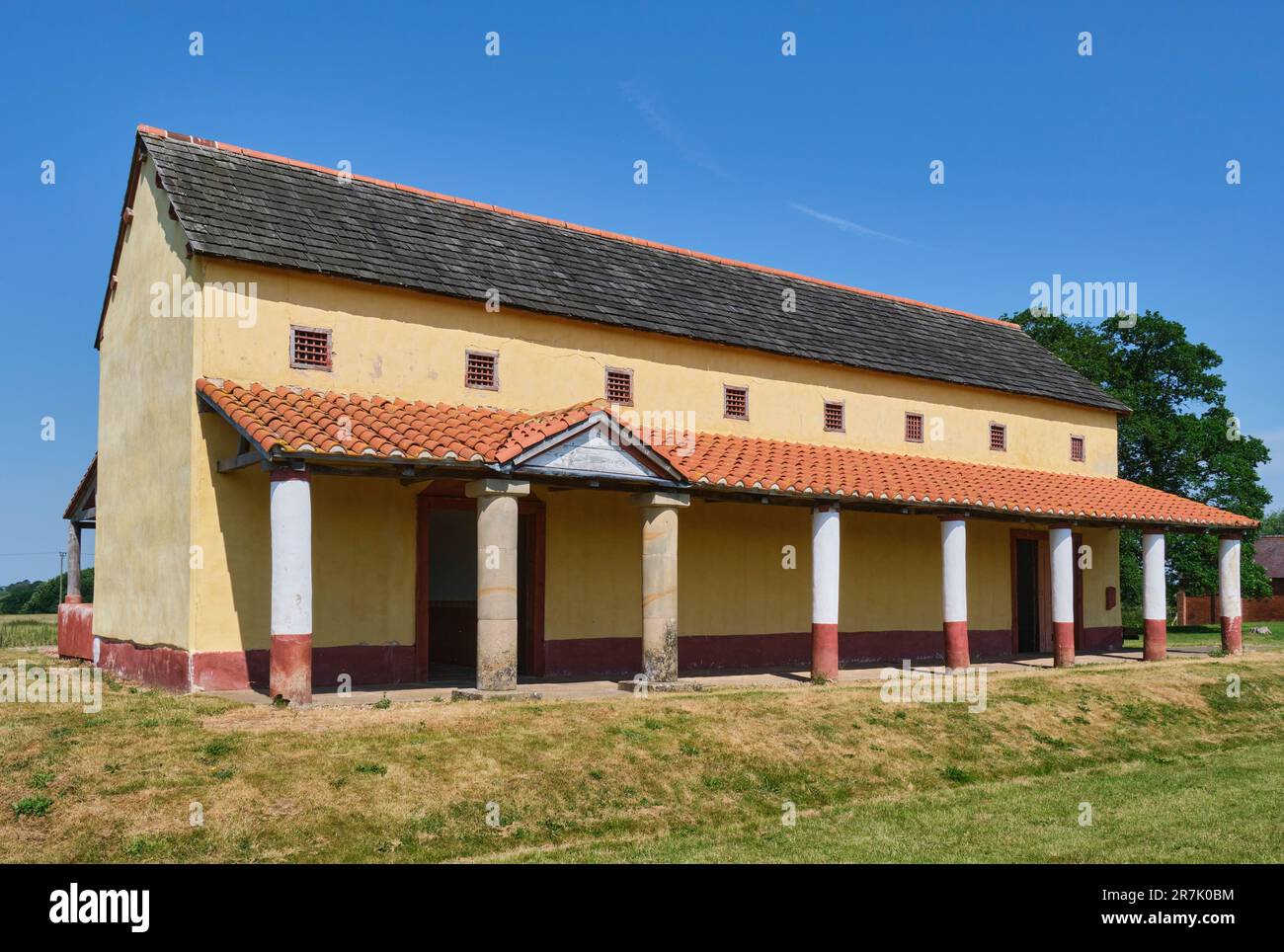 Reconstructed ruins hi-res stock photography and images - Alamy