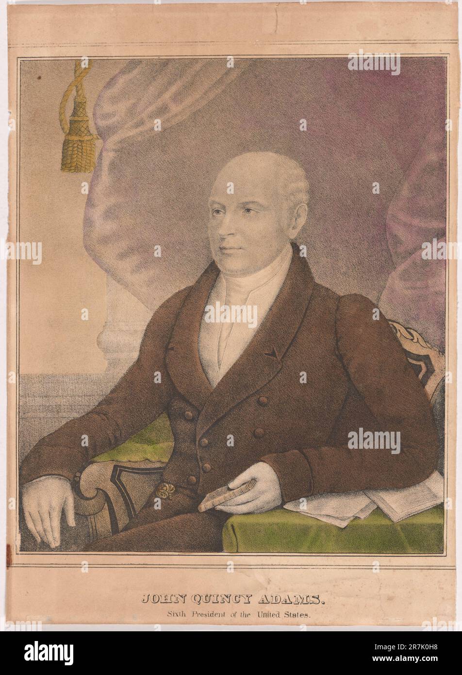 John Quincy Adams c. 1840-1845 Stock Photo - Alamy