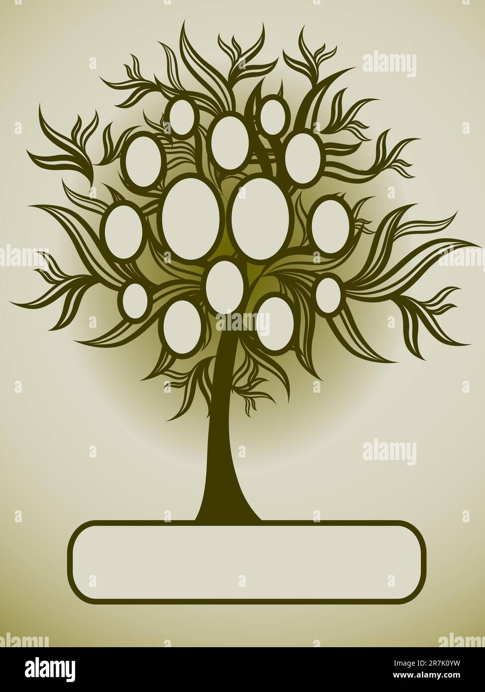 Family Tree Drawing Design