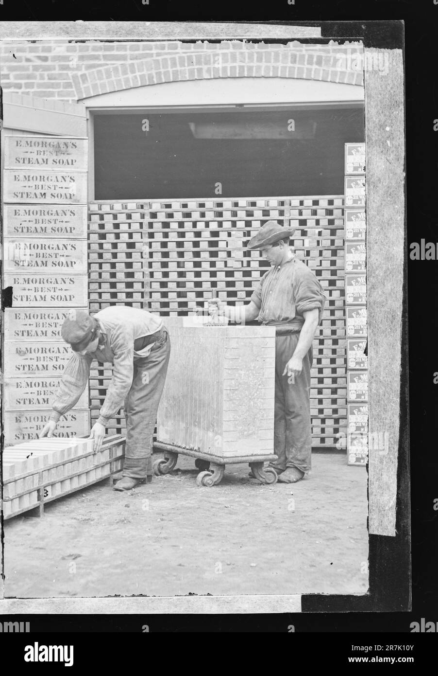 Soap Factory Workers c. 1860-1870 Stock Photo - Alamy