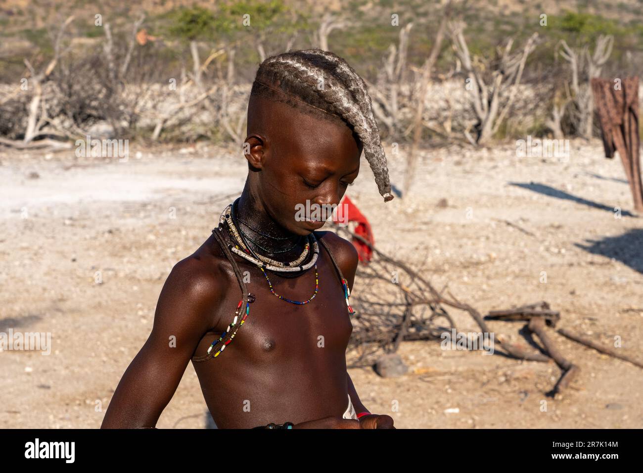 Himba hairstyle hi-res stock photography and images - Alamy