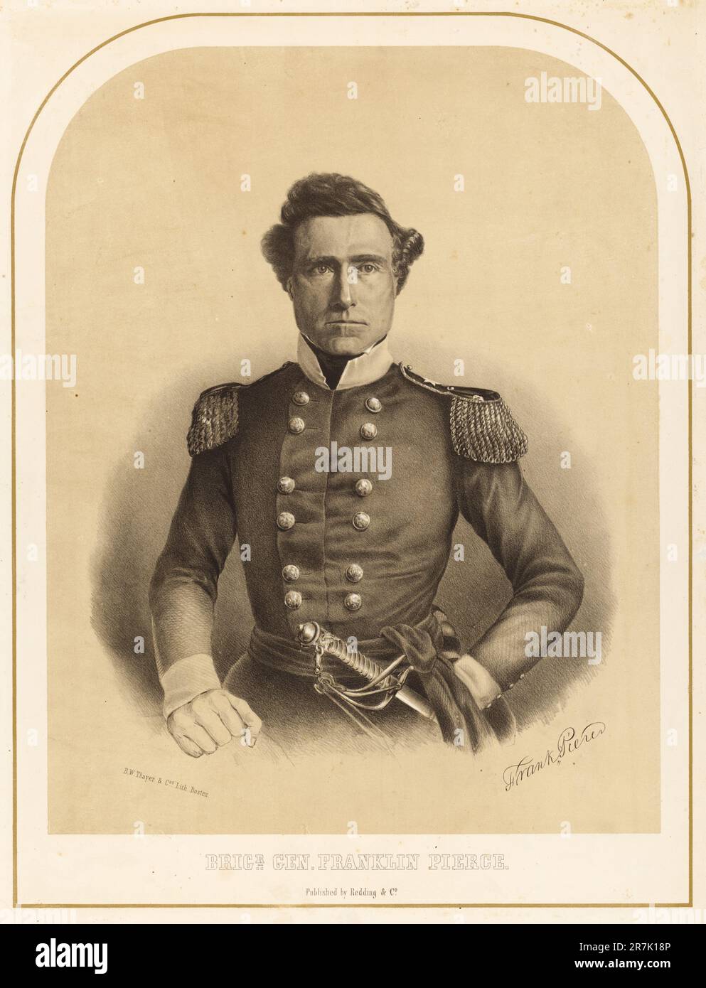 Benjamin w thayer lithography co hi-res stock photography and images ...