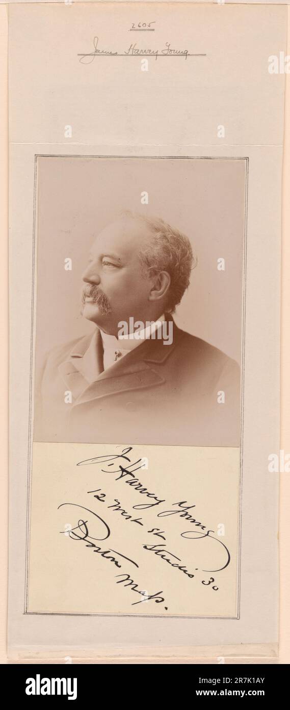 James Harvey Young c. 1888 Stock Photo - Alamy