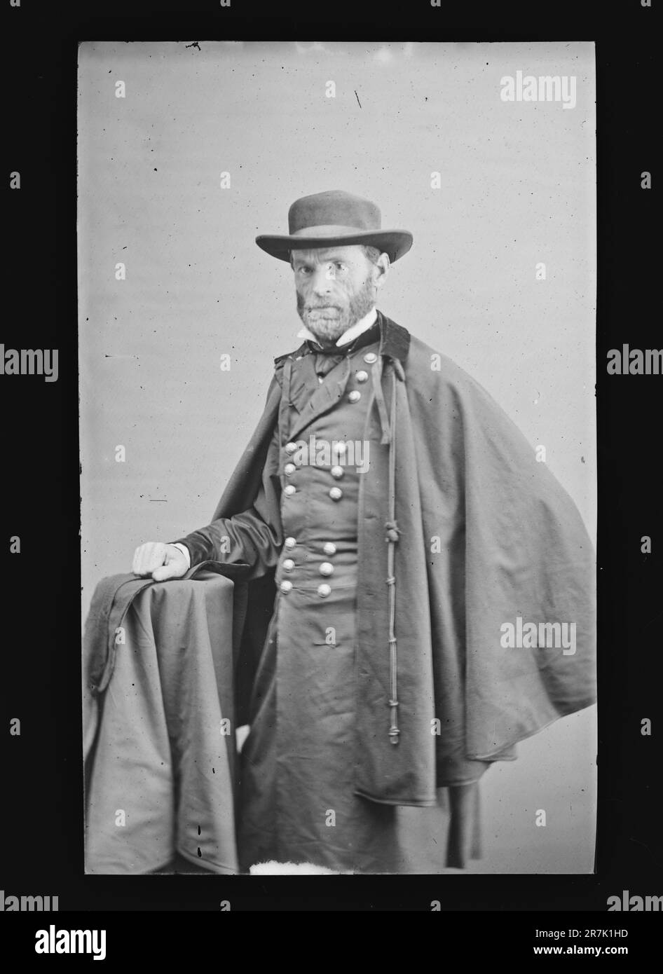 William T. Sherman c. 1860-1870 Stock Photo - Alamy