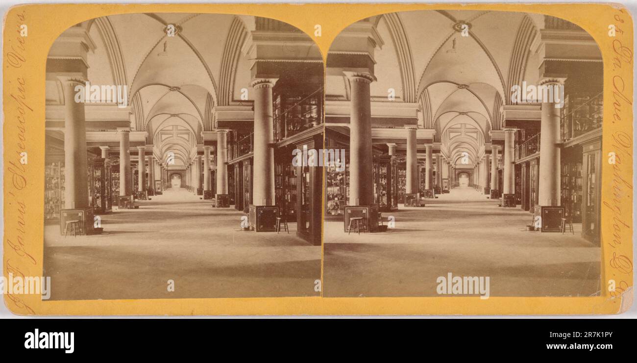 Patent Office - South Model Hall c. 1870 Stock Photo - Alamy