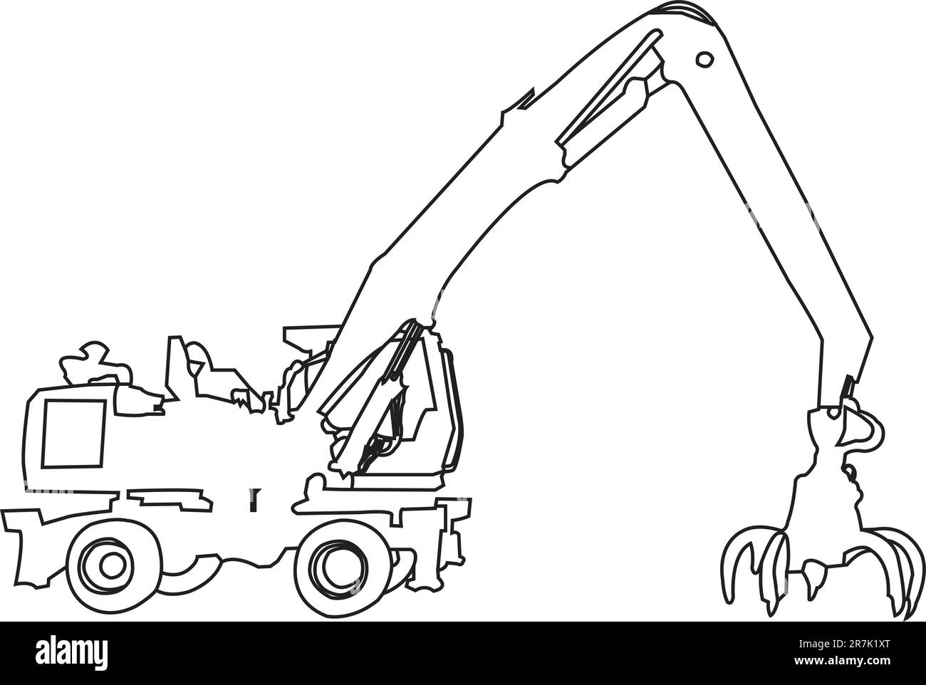 illustration of loader - vector Stock Vector Image & Art - Alamy