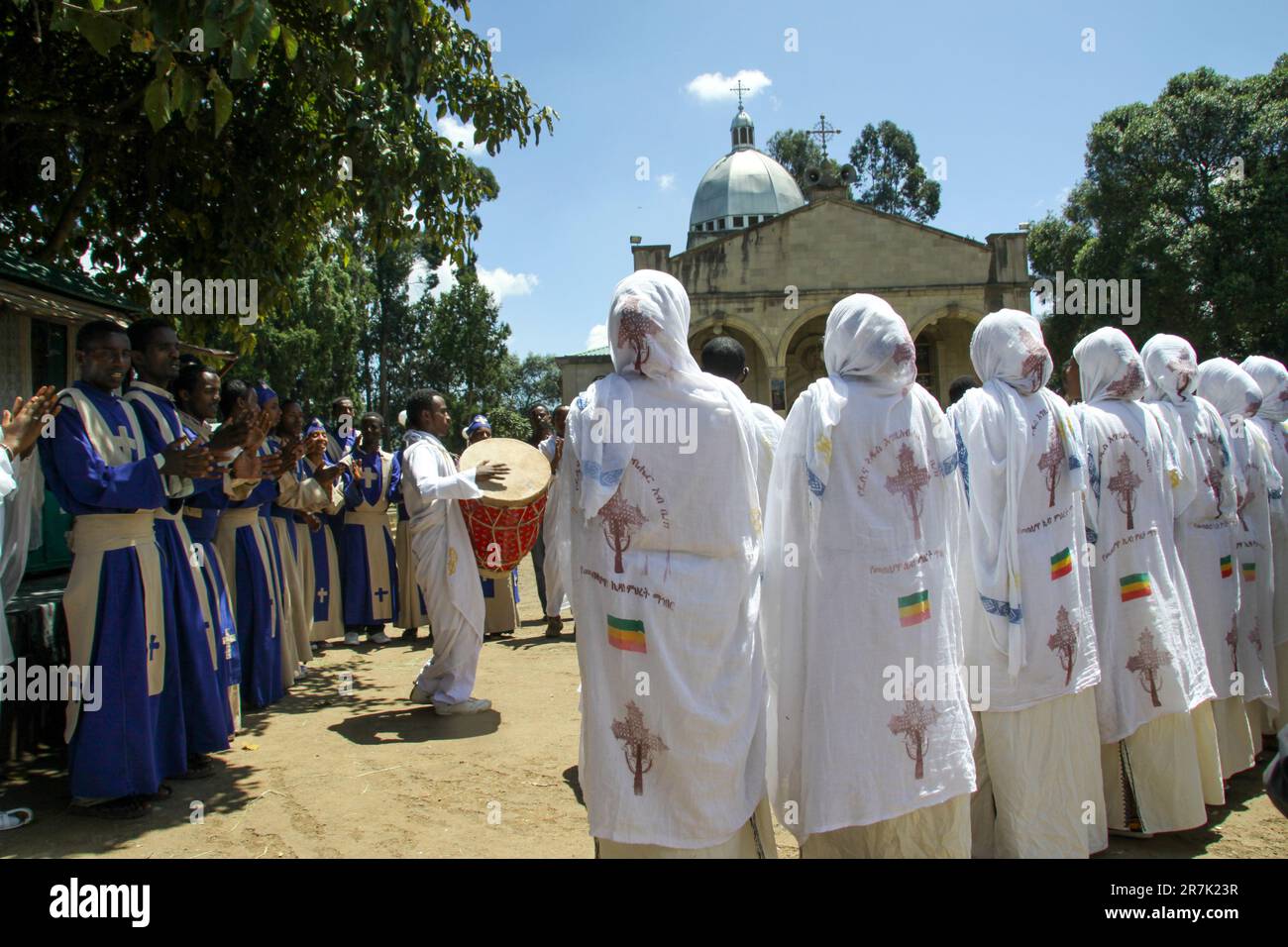 Religious procession in Addis Ababa, Ethiopia Stock Photo - Alamy