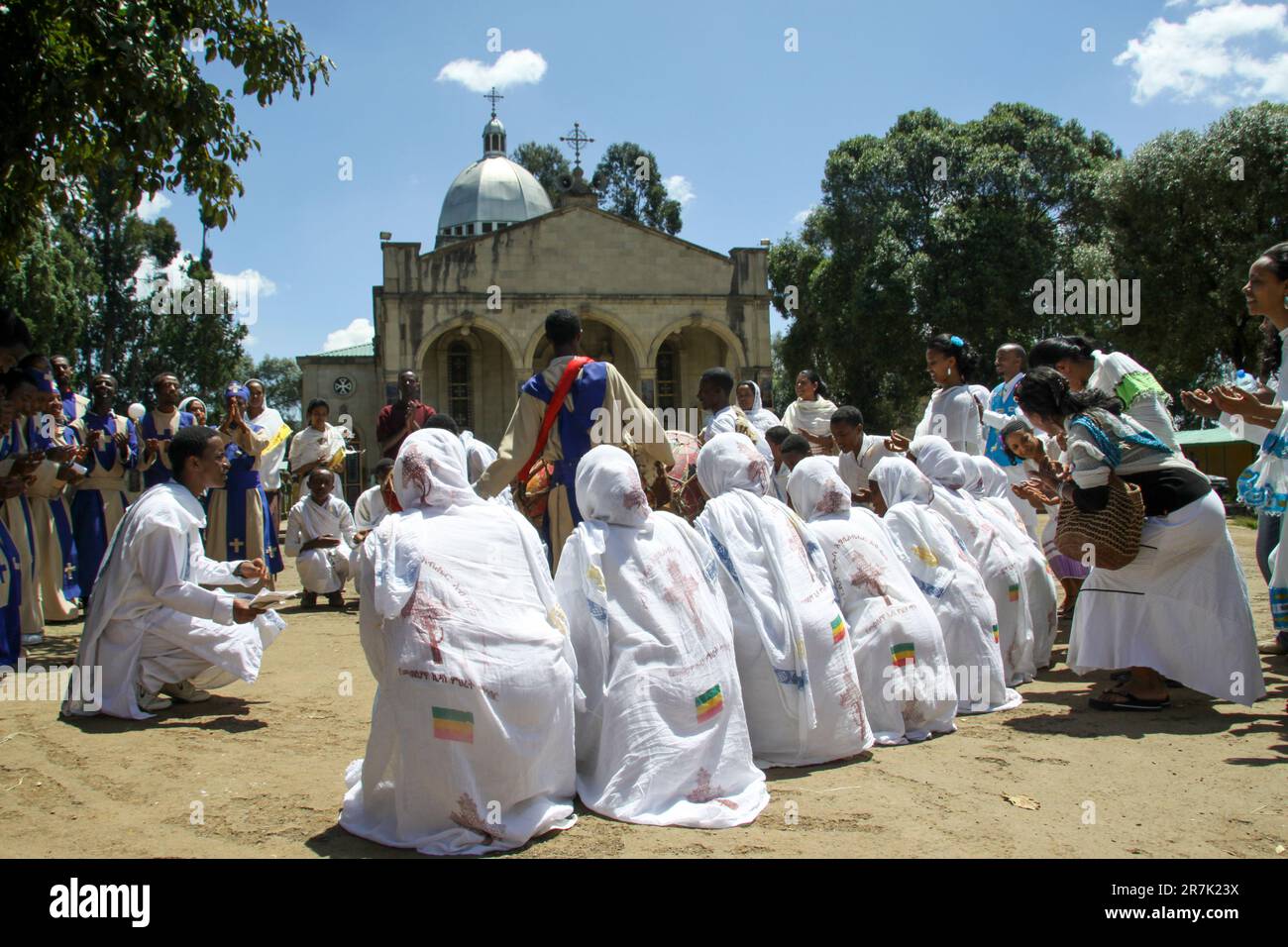 Religious procession in Addis Ababa, Ethiopia Stock Photo - Alamy
