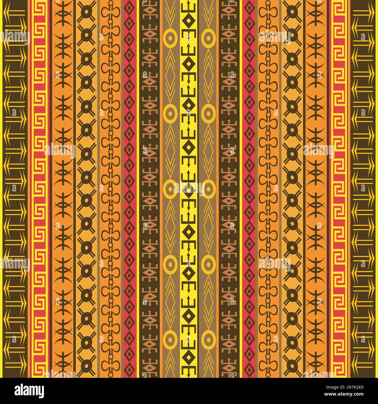 Fabric texture with ethnic ornaments Stock Vector Image & Art - Alamy