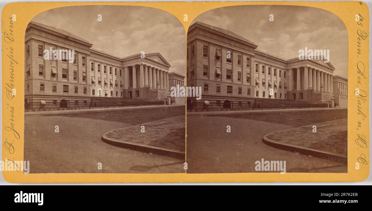 Patent Office after 1870 Stock Photo - Alamy