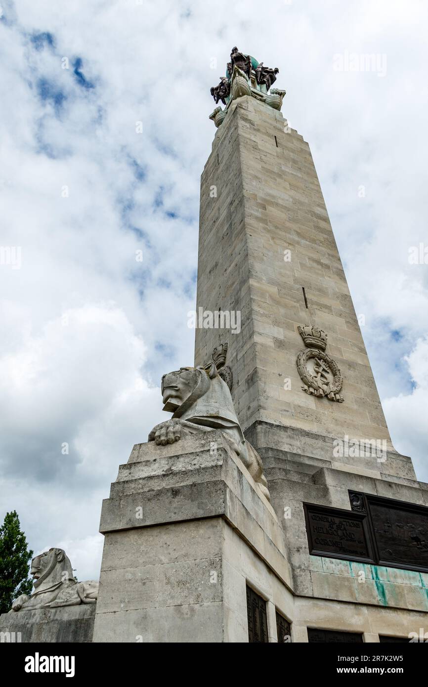 Chatham Naval Memorial Obelisk Stock Photo - Alamy