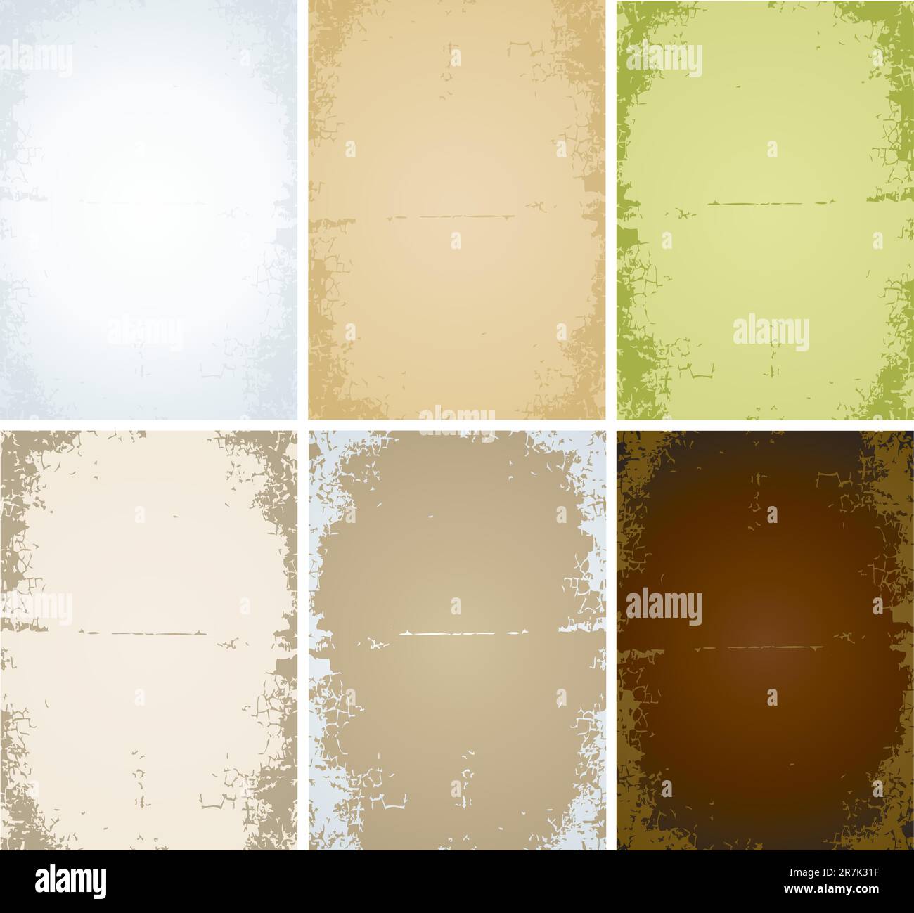 Old vintage paper sheets Stock Vector Images - Alamy