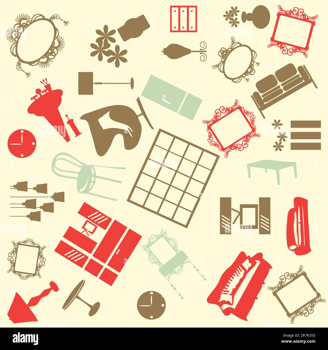 Cradle icon white background Stock Vector Images - Alamy