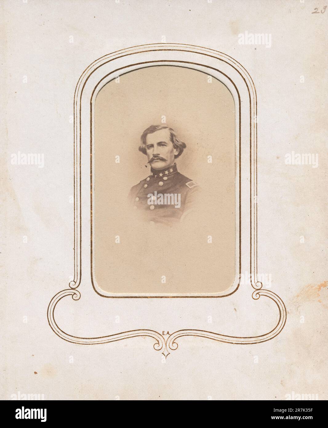 Benjamin Franklin Cheatham c. 1861-1865 (after earlier photograph Stock ...