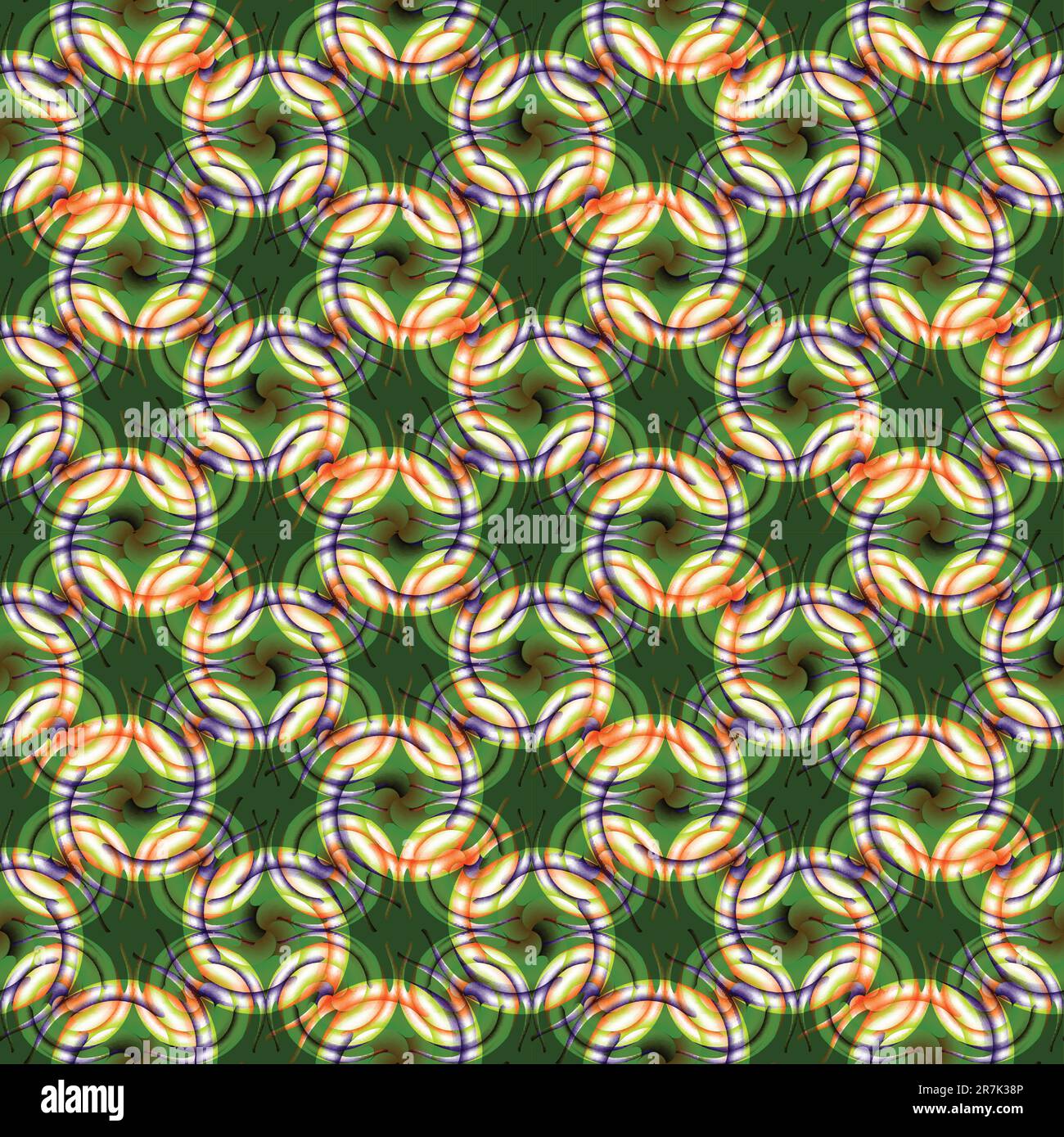 seamless geometric abstract texture, vector art illustration; image ...