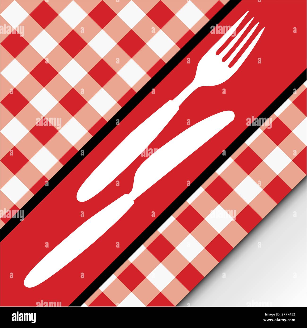 White table cloth texture Stock Vector Images - Alamy