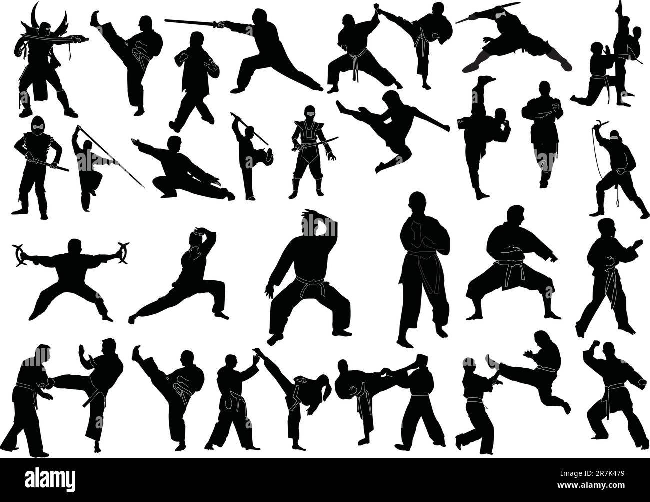 fighting sports - vector Stock Vector Image & Art - Alamy
