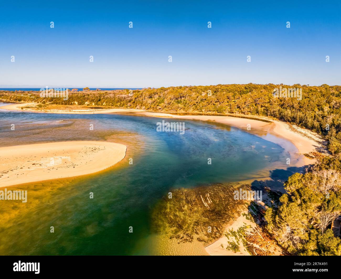 Mallacoota aerial hi-res stock photography and images - Alamy