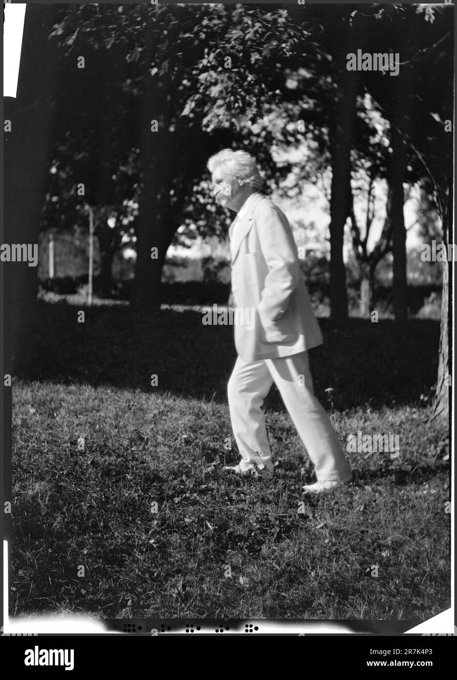 Samuel Clemens 1906 Stock Photo - Alamy