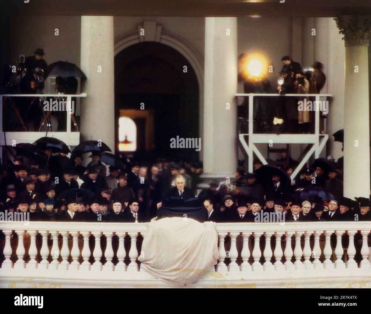 Inauguration of Franklin Delano Roosevelt, 1937 1937 Stock Photo - Alamy