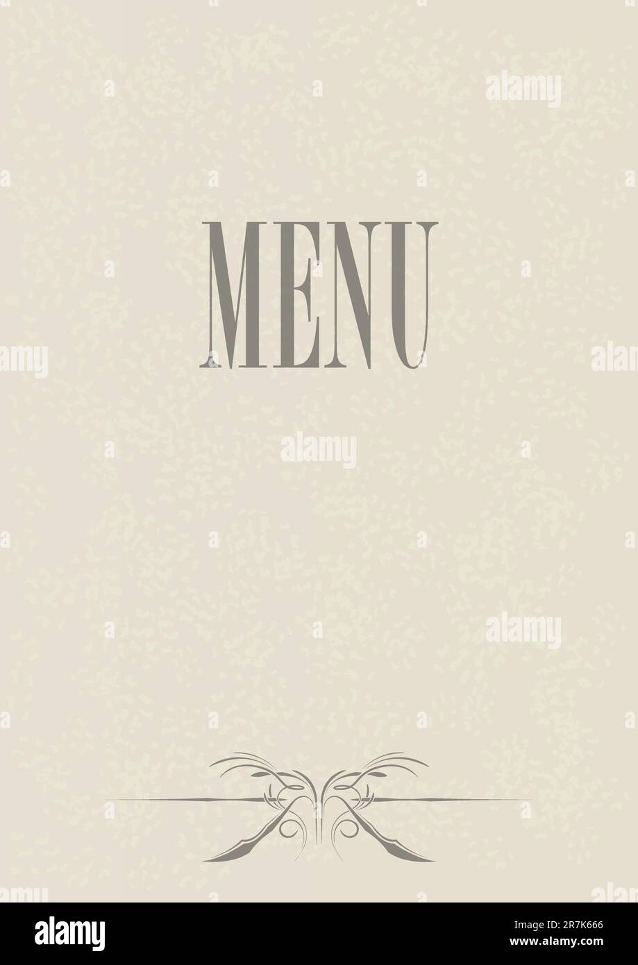 Paper menus hi-res stock photography and images - Alamy