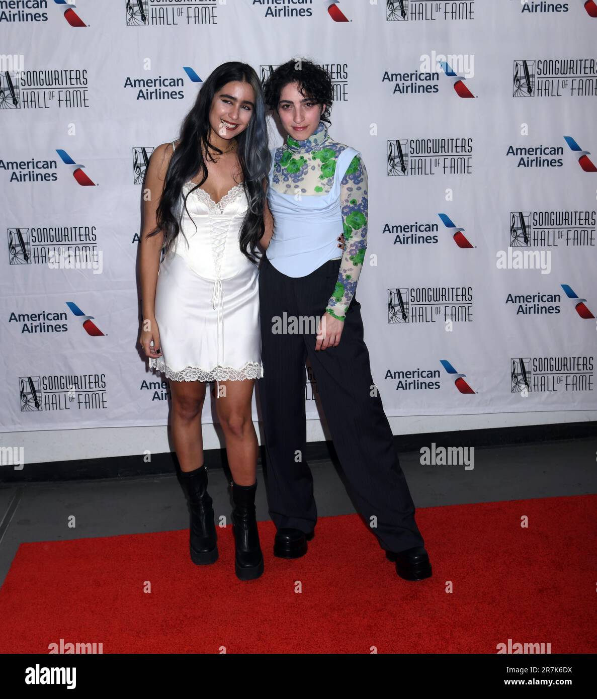 June 15, 2023, New York, New York, USA: Gemeny Hernandez and Emily Estefan attend the 52nd ...