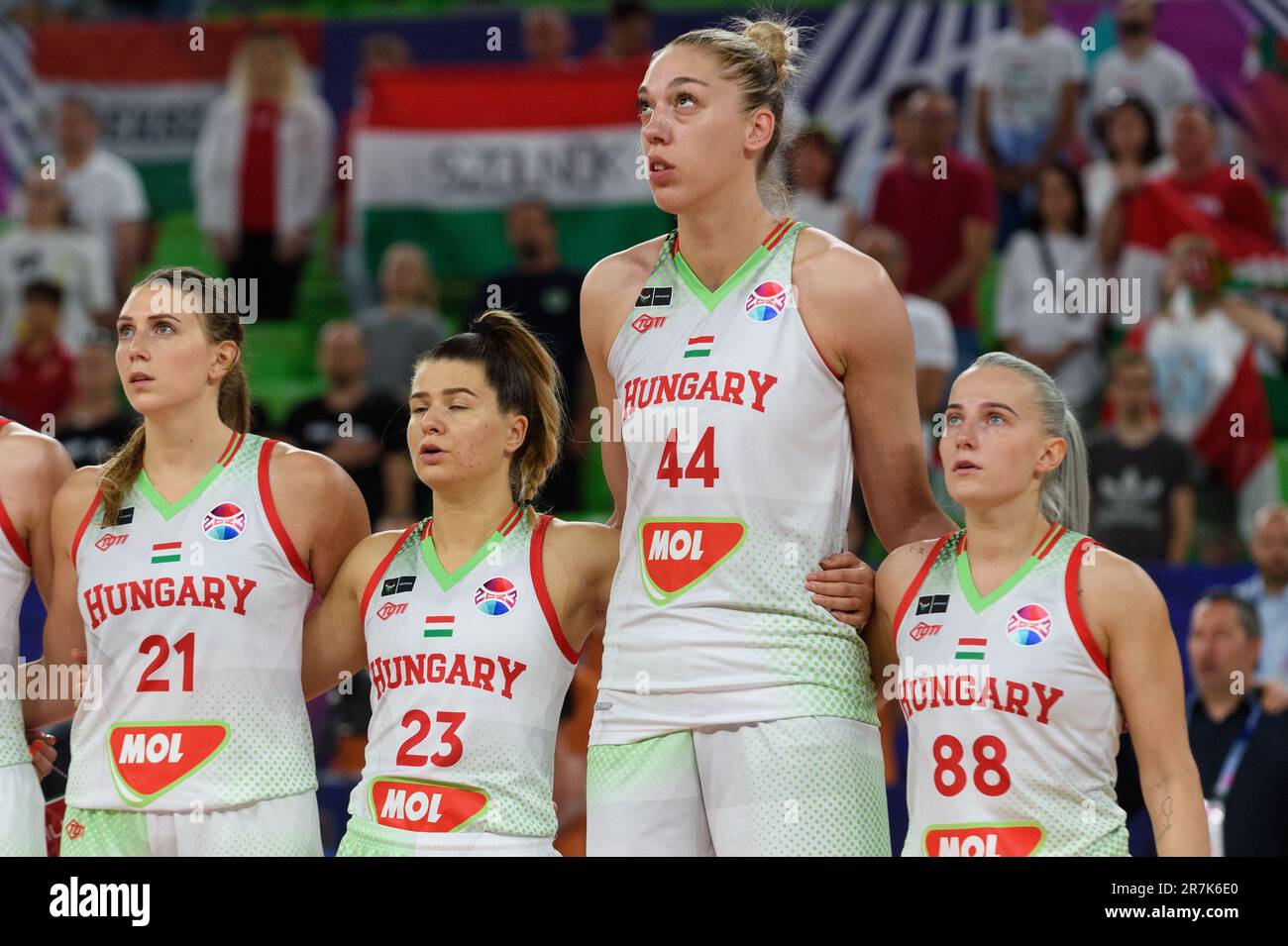 Slovenia. June 16, 2023. Reka Lelik (21 Hungary), Bernadett Horvath (23 ...